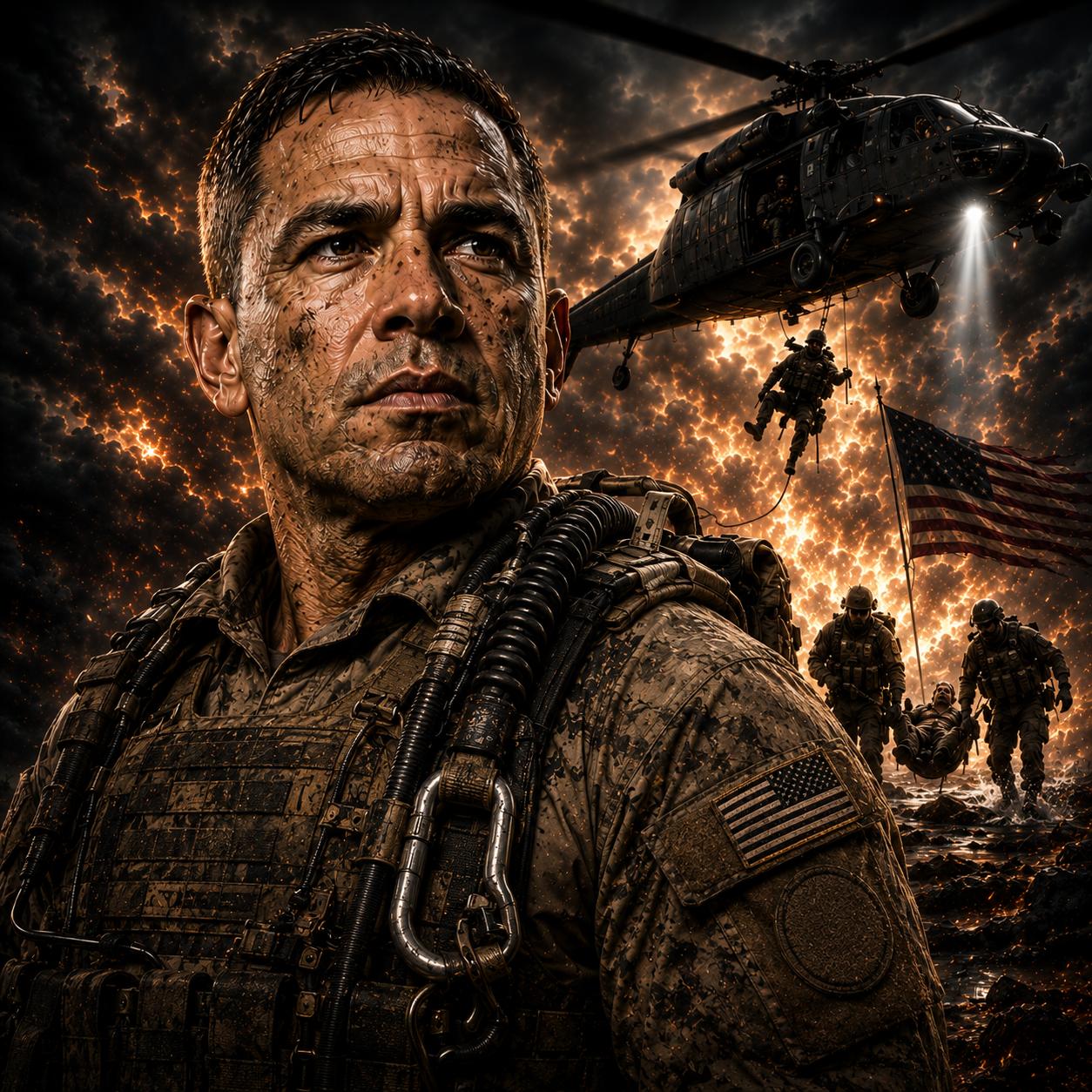 CMC JIM SANCHEZ - TIER 1 PARARESCUE! - JEFFREY PRATHER